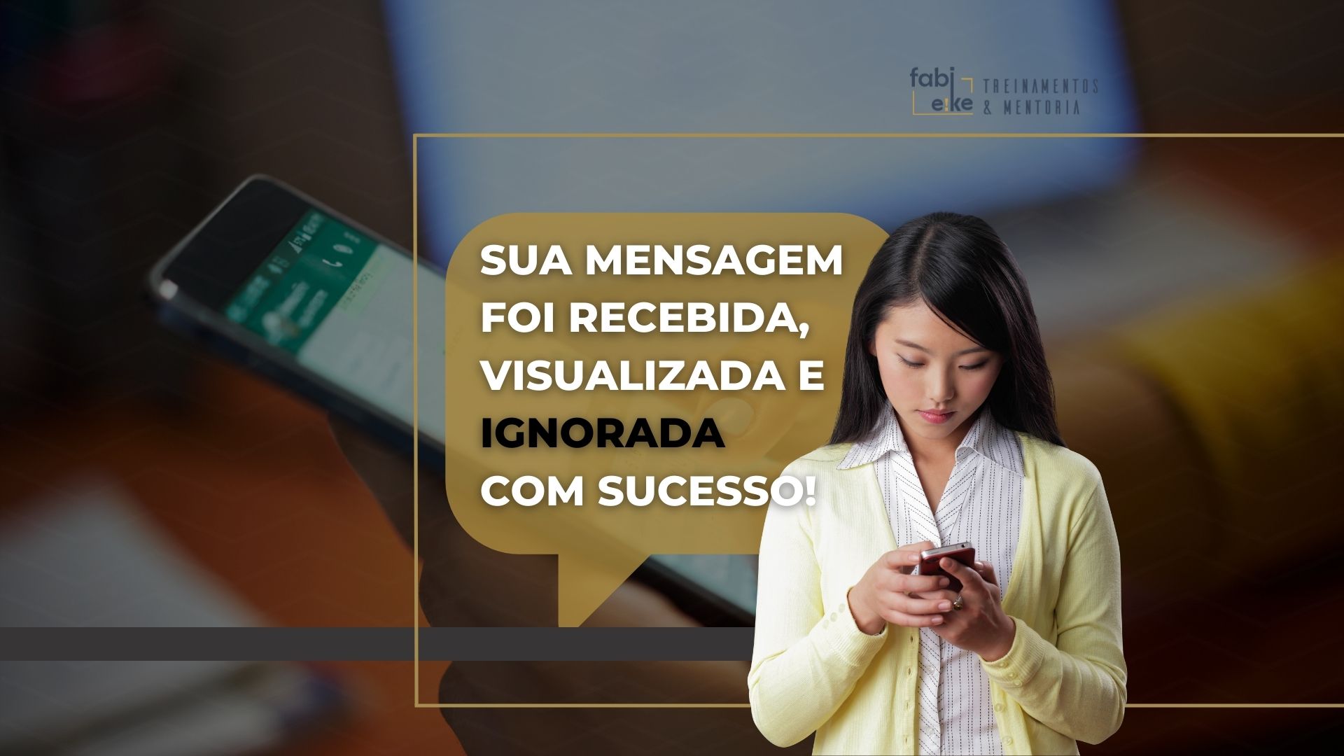 Sua Mensagem foi Recebida, Visualizada e Ignorada com Sucesso ...